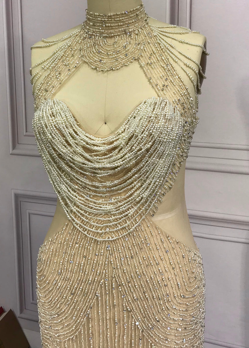 Handmade Beaded Luxurious Couture Dresses – Anna's Couture Dresses